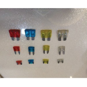 Micro size fuse/Mini Fuse/Standard Fuse/Fius Motosikal Kereta Lori/Fuse ...