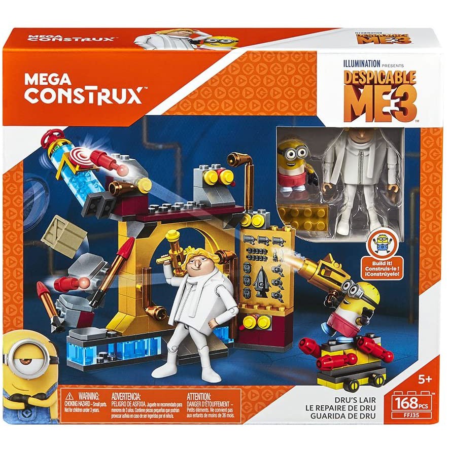 Mega Construx 'Dru's Lair' Despicable Me 3 Building Set | Shopee Singapore
