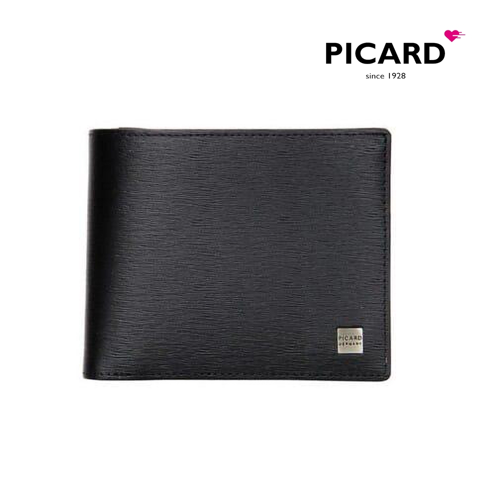 Picard Classic Men's Leather Bifold Wallet Black | Shopee Singapore