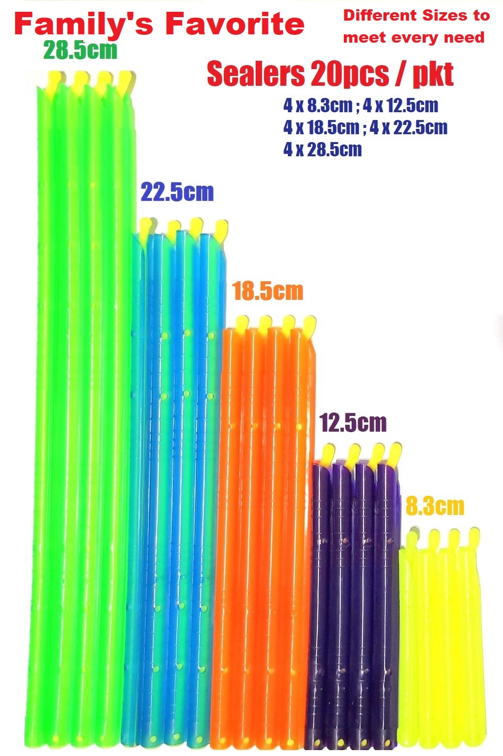 Kitchen Storage Bag Clip Plastic Seal Stick Kitchen-Sealer Clamp Snack ...