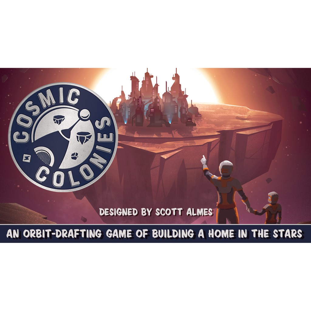 Cosmic Colonies Kickstarter board game by Floodgate Games | Shopee ...
