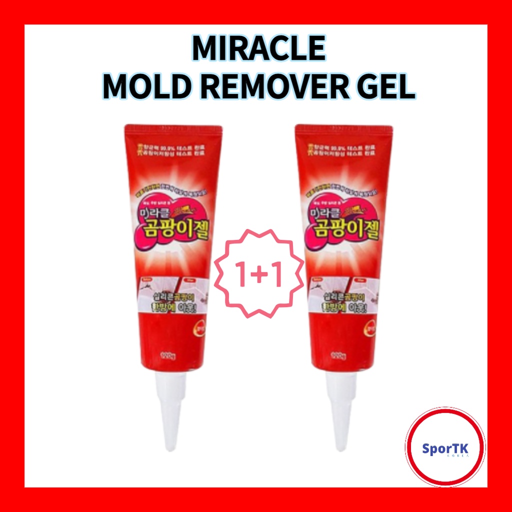 Miracle Mold Remover Gel 120g Bathroom Kitchen Sink Toilet Mildew ...