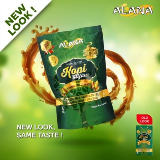 ALANA Green Coffee With Habbatus Sauda & Chia Seed (Slimming, Weight ...