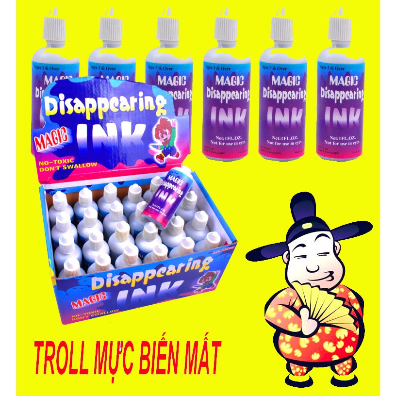 Troll Toy Invisible Ink Disappearing Ink Bottle | Shopee Singapore