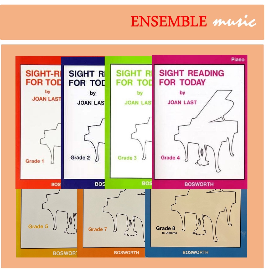 Sight-Reading for Today Piano Grade 1, Grade 2, Grade 3, Grade 4, Grade ...