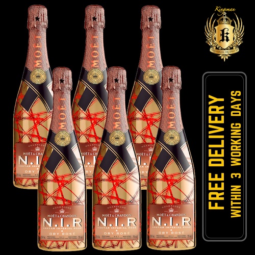 Moet & Chandon NIR Nectar Imperial Rose Dry 750ml x 6 (BUNDLE DEAL ...