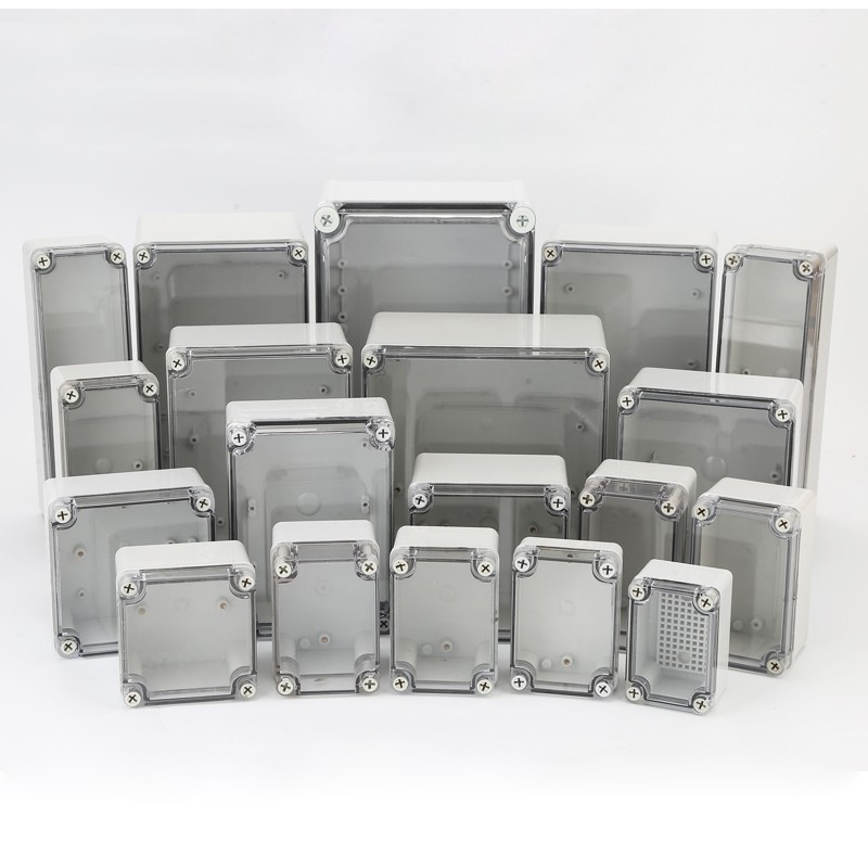IP67 Transparent Cover Outdoor Waterproof DIY Electrical Junction Box ...