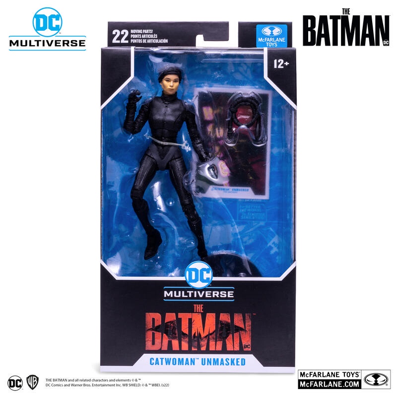DC Agent Version Mcfarlane Multiverse 7 Inch Batman Catwoman Maskless ...