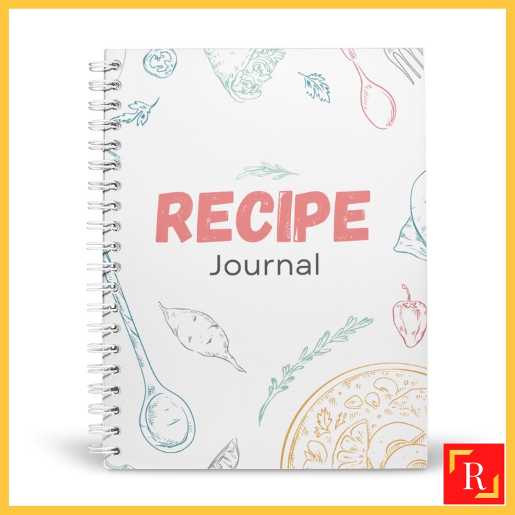 Recipe Journal/Spiral Notebook/Double Ring Notebook 10 - (A5 | 80gsm ...
