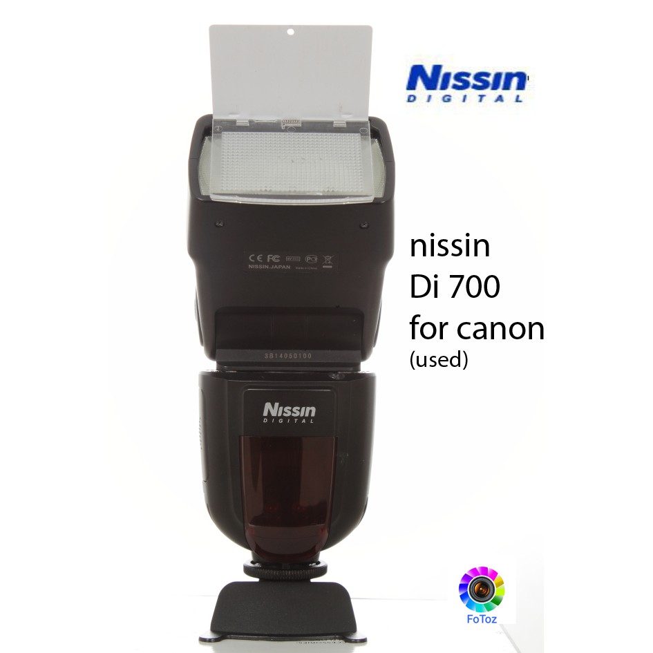 Nissin Di700A Wireless i-TTL Speedlite Flash Light Di700 For canon (used) | Shopee Singapore