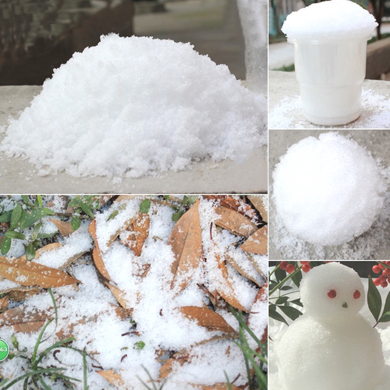 DIY Party Instant Snow Man-Made Magic Artificial Snow Powder Christmas ...