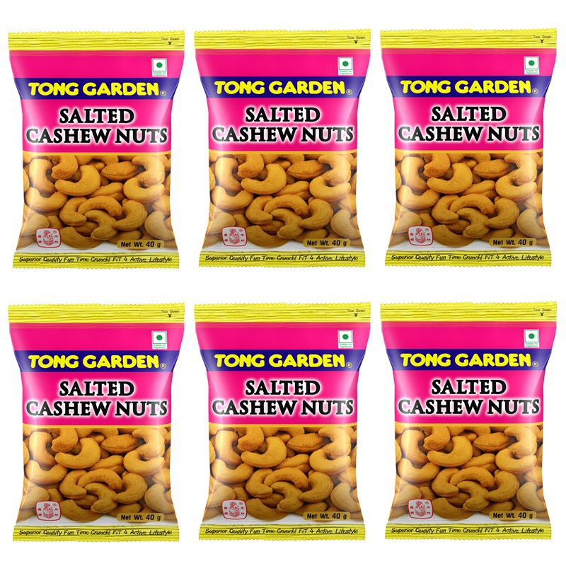 Tong Garden Mini Nuts Pack Assorted 28g - 50g (Bundle of 6) | Shopee ...