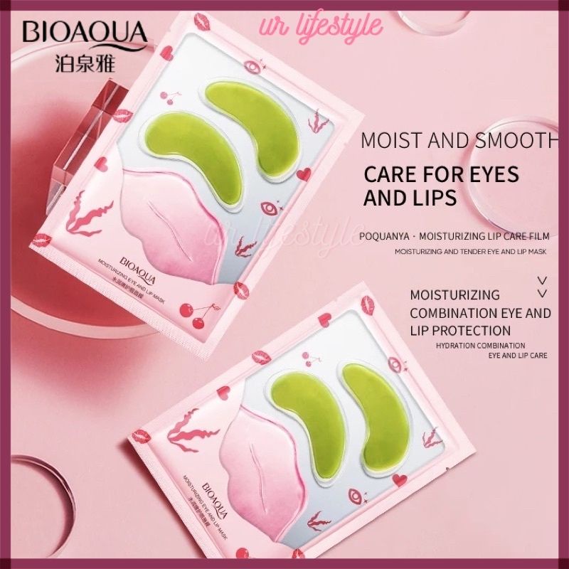 Teachers' Day BIOAQUA moisturizing eyes masks lip mask rejuvenating ...