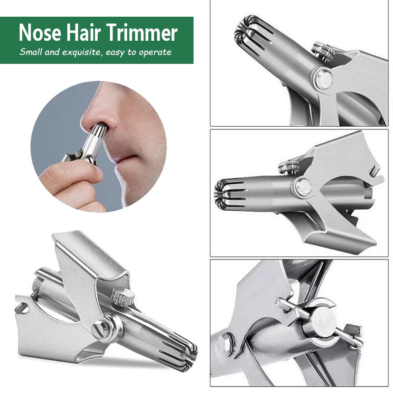 NEW LED Display Rechargeable Nose Trimmer Men Trimmer Nose Razor Shave ...
