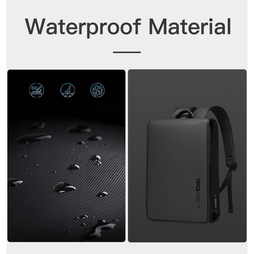 Bange Sleek Water Resistant Big Capacity Multi Compartment Anti-Theft ...