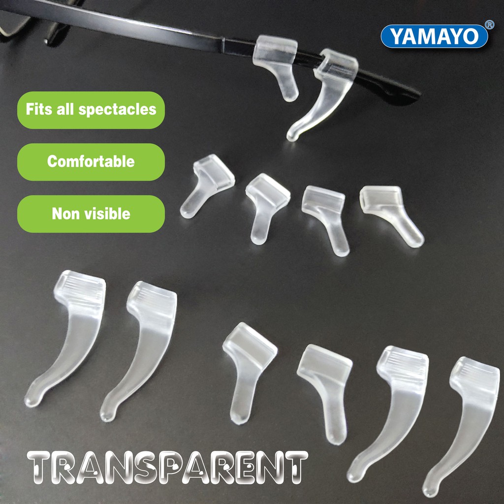 Anti Slip Ear Hook Eyewear Accessories || Eye Glasses Silicone Grip ...