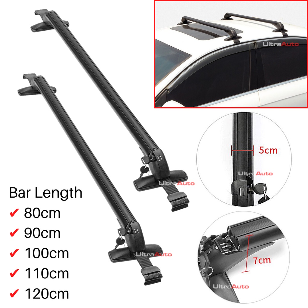 Roof Bar Roof Rack Mounting Cargo Luggage Carrier Cross Rail Bar (Bar ...