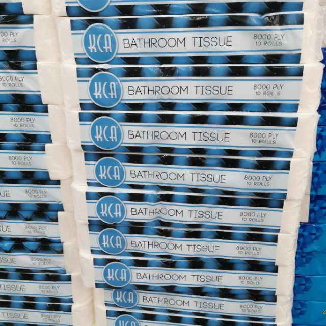 NEW KCA Bathroom Tissue 8000ply x 3ply x 10roll(MAXIMUM.4 roll/order ...