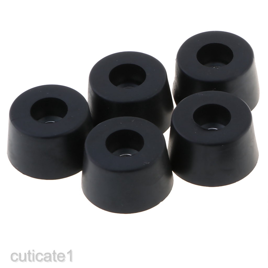5 Pack Rubber Feet Amplifier Speaker Cabinet Leg Foot Pads, 33x19mm ...