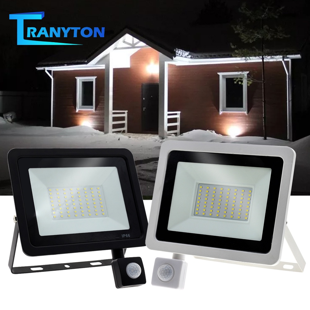 LED FloodLight PIR Motion Sensor LED Flood Light IP66 Waterproof ...