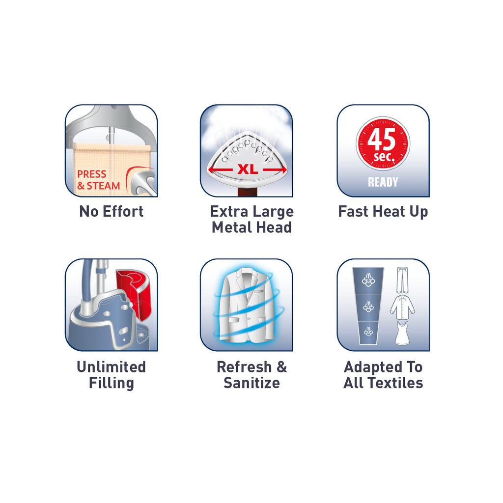 Tefal Pro Style Garment Steamer IT3480 – Perfect for all Fabrics ...