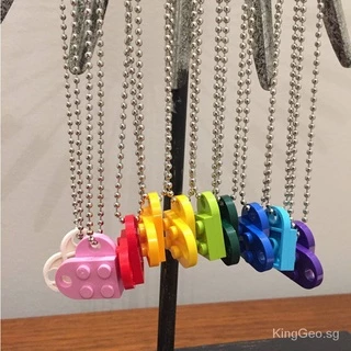 Lego heart necklace shopee store