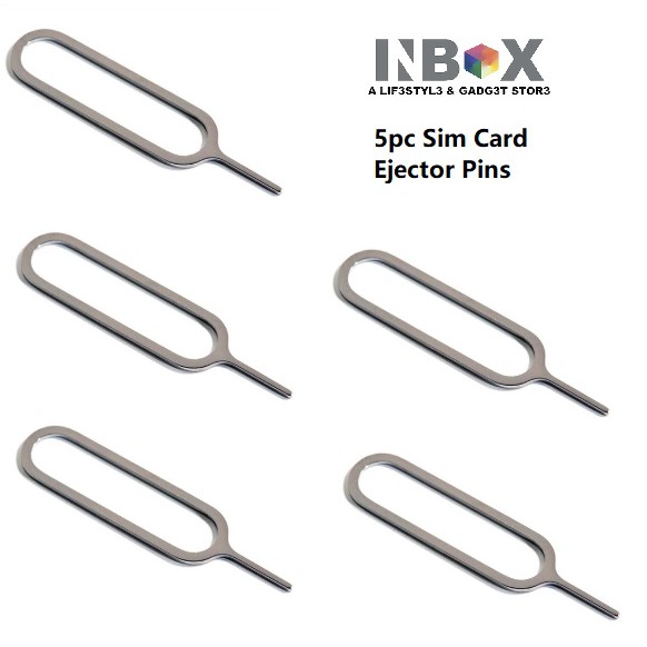 [SG] Sim Card Ejector Pins (5pcs Bundle) | Shopee Singapore