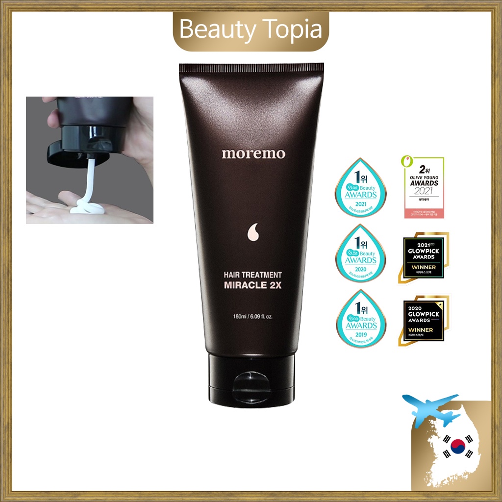 moremo Hair Treatment Miracle 2X 180ml rebonding hair treatment cream ...