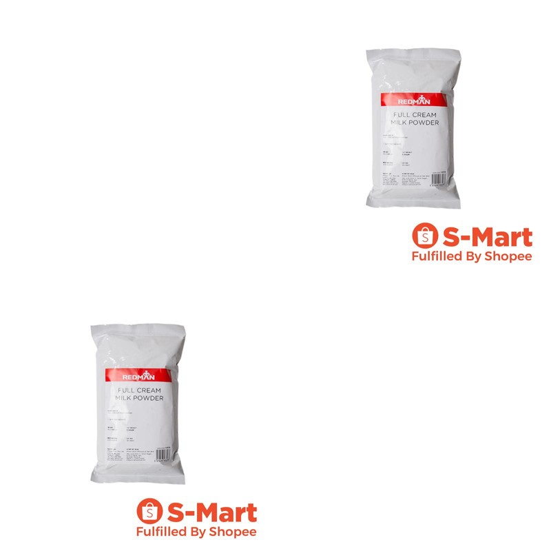 [Bundle of 2] RedMan Milk Powder Full Cream 500g - Phoon Huat | Shopee ...