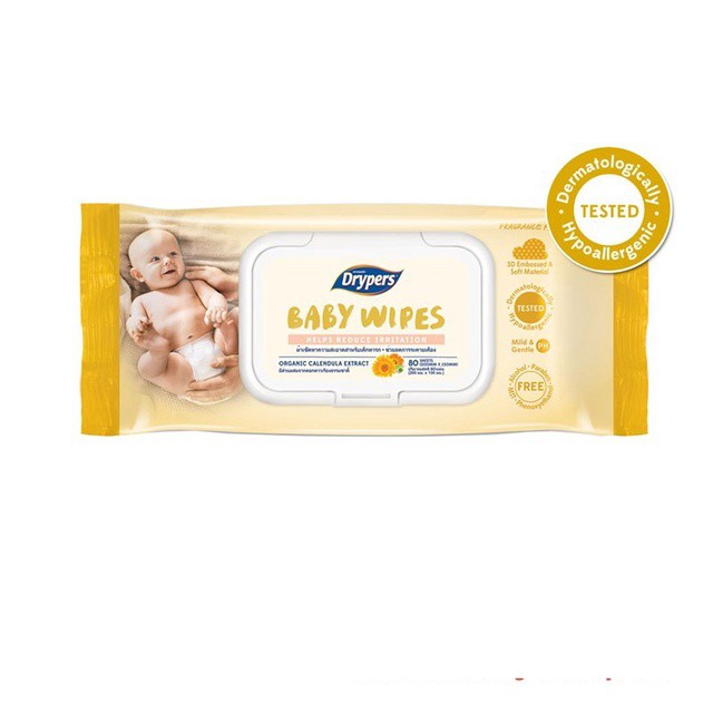 [GWP] [Bundle of 2] GWP Drypers Baby Wet Wipes Helps Reduce Irritation ...