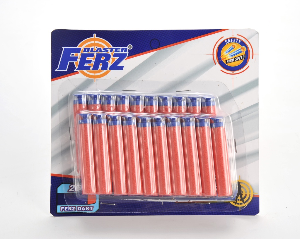 FERZ Soft Point Foam Darts, Bullets 20pcs / 40pcs | Shopee Singapore