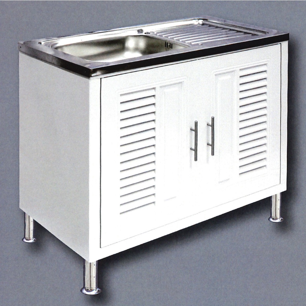 KING COUNTER SSS Stainless Steel Sink Stand Alone Washing Basin Cabinet ...