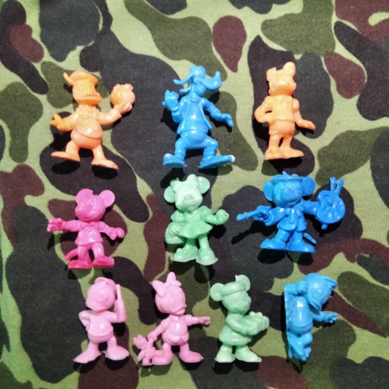 Donald duck Figure, Micky Mouse Mini Figure Disney Diorama Old School ...