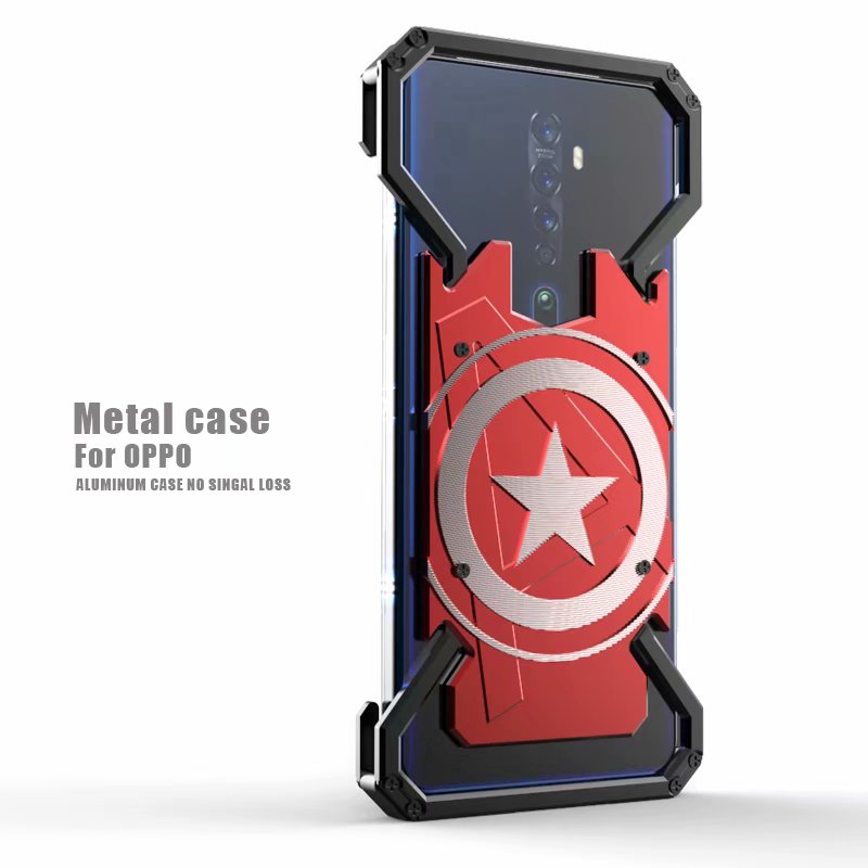 OPPO Reno 2 /10X Zoom / Reno Z Cases Aluminum Metal Frame Bumper Case ...