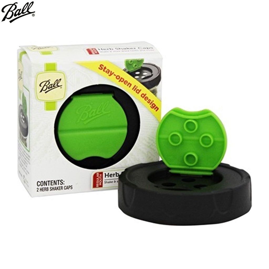 Ball Mason Jars Herb Shaker Lids - Set of 4 | Shopee Singapore