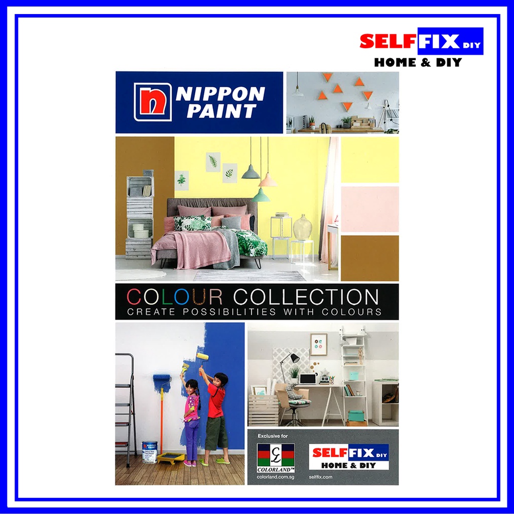 Nippon Paint Colour Chart Catalogue - Exclusive for Selffix | Shopee ...