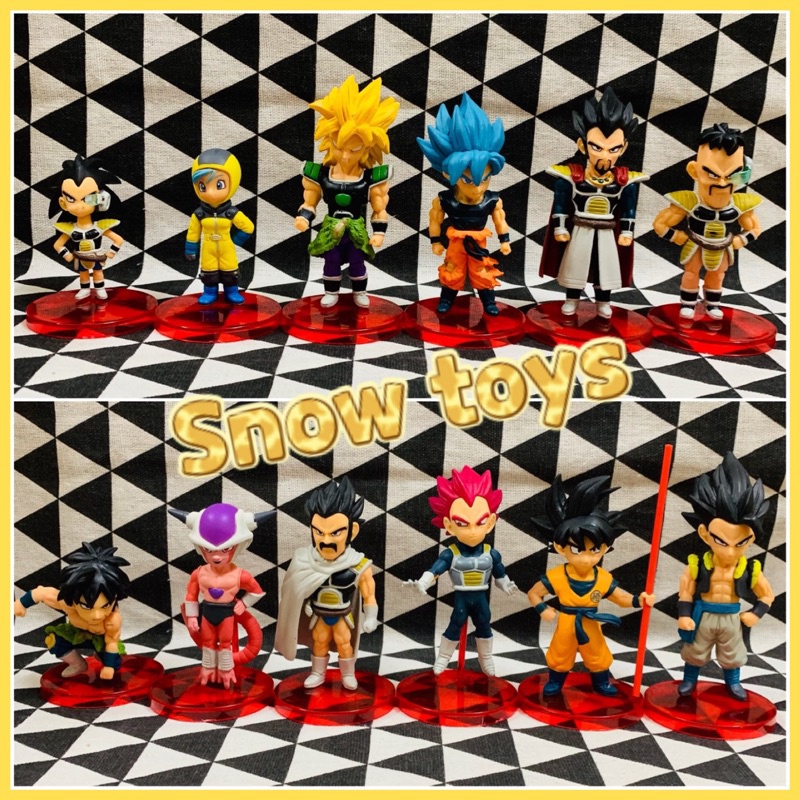 Dragon Ball Model - WCF/DWC - 8 retail models Goku God Kaio Bubbles ...