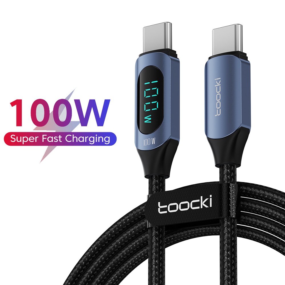 PD 100W 6A Fast Charge Cable Quick Charge 4.0 USB Type C to Type C ...