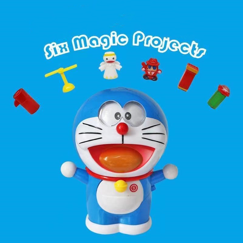 Doraemon Variety Treasure Box Toy Face-Changing Toy Birthday Gift Baby Toy | Shopee Singapore
