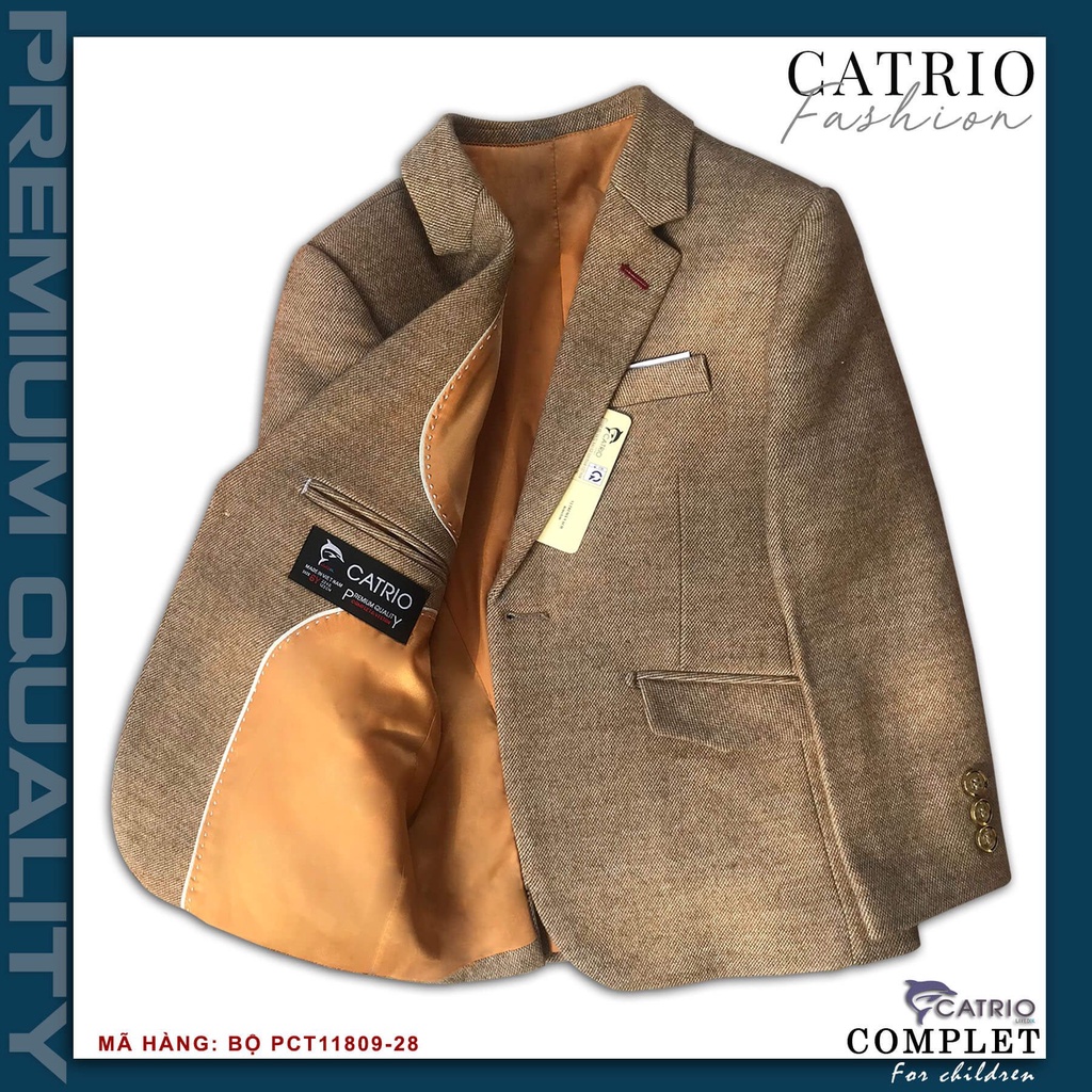 High-quality 3-piece children's suit, Catrio PCT11809/28 boys' suit ...