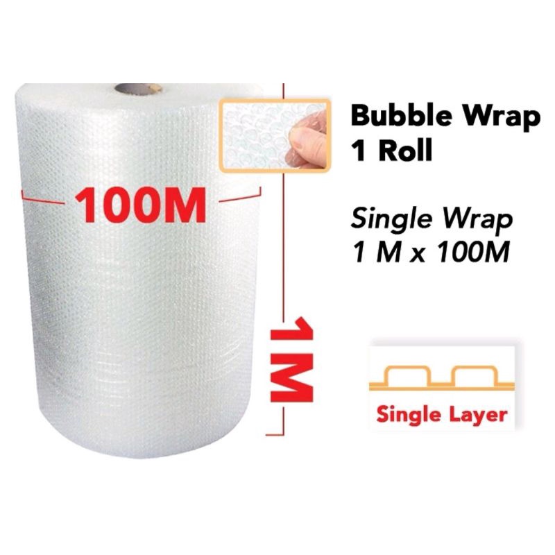 Bubble Wrap Single Layer / Double Layer Inflatable Air Bubble Wrap Bag ...