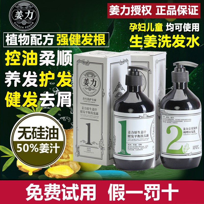 Ginger Power No. 1 2 Juice Key Hair Balancing Shampoo Conditioning ...