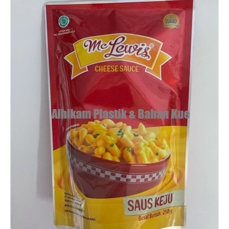 Mc Lewis Cheese Sauce 250gr - Cheese Sauce 250 gr | Shopee Singapore