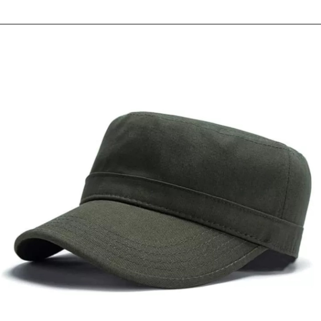 COMANDO Military Cap-Plain Army Canvas Tactical Military Commando Hat ...