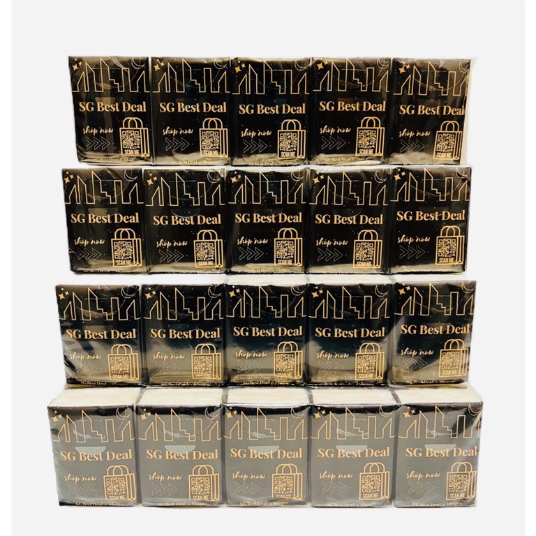 [SGBestDeal] 30 Packs - 4 Ply Pocket Tissue / Thick Mini Tissue Paper ...