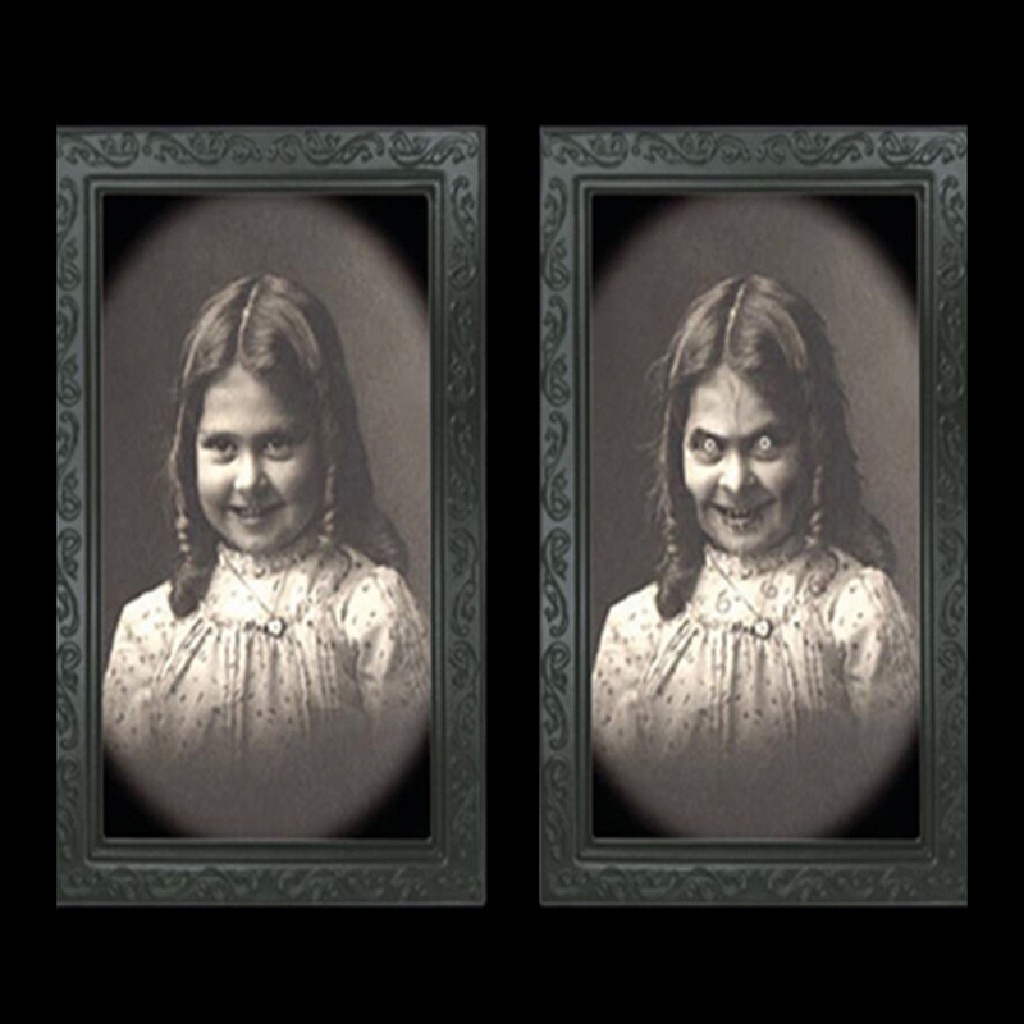 Mang 3D Ghost Photo Frame Halloween Horror Pictures Frames Changing ...