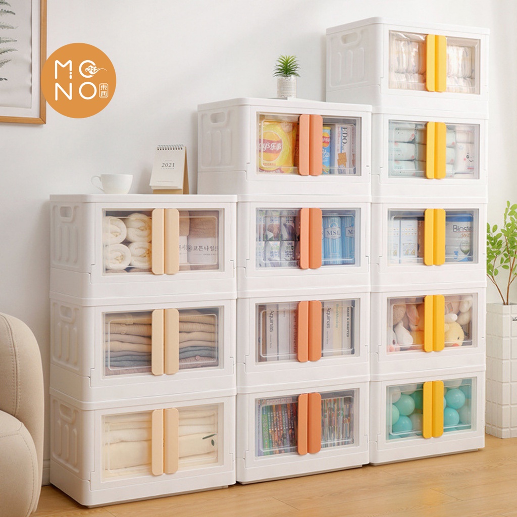 MONO🗑️Stackable Storage Box with Transparent Window by Odourless ...