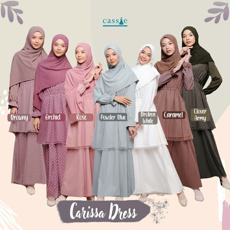 Carissa dress Original by Cassie label | Shopee Singapore