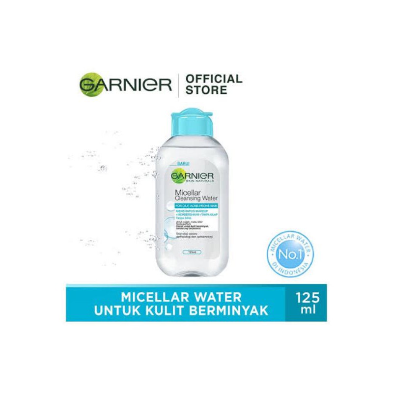 Garnier Micellar Water Blue 125ml | Shopee Singapore