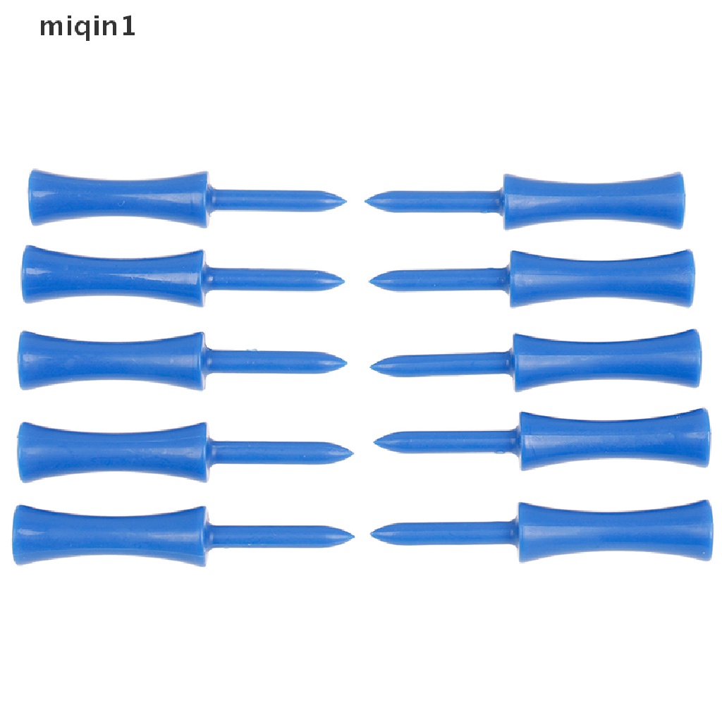 [miqin1] 50Pcs/set Plastic Step Down Golf Tees Height Control Blue 2.68 ...